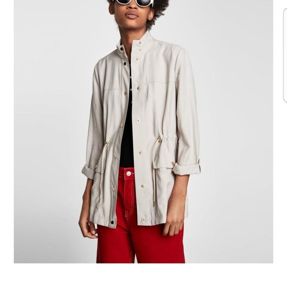 Zara | Jackets & Coats | Zara Safari Unisex Jacket | Poshmark
